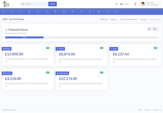 CDM Chief > CDMWizard Construction Management Software